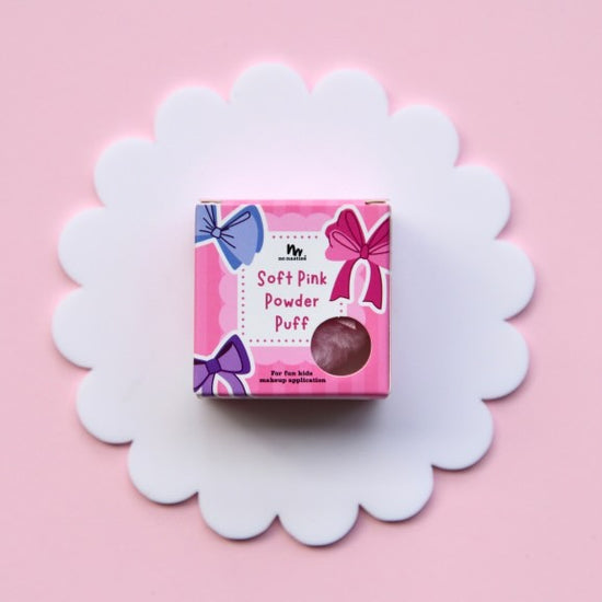 Soft Pink Powder Puff – No Nasties kids